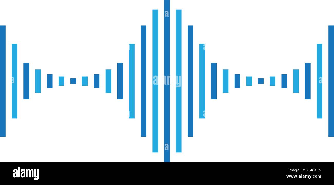 Sound wave illustration vector icon design Stock Vector Image & Art - Alamy