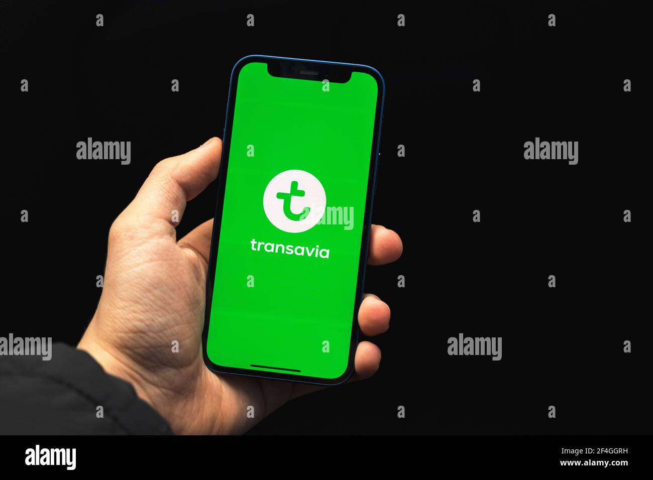 Transavia app hi-res stock photography and images - Alamy