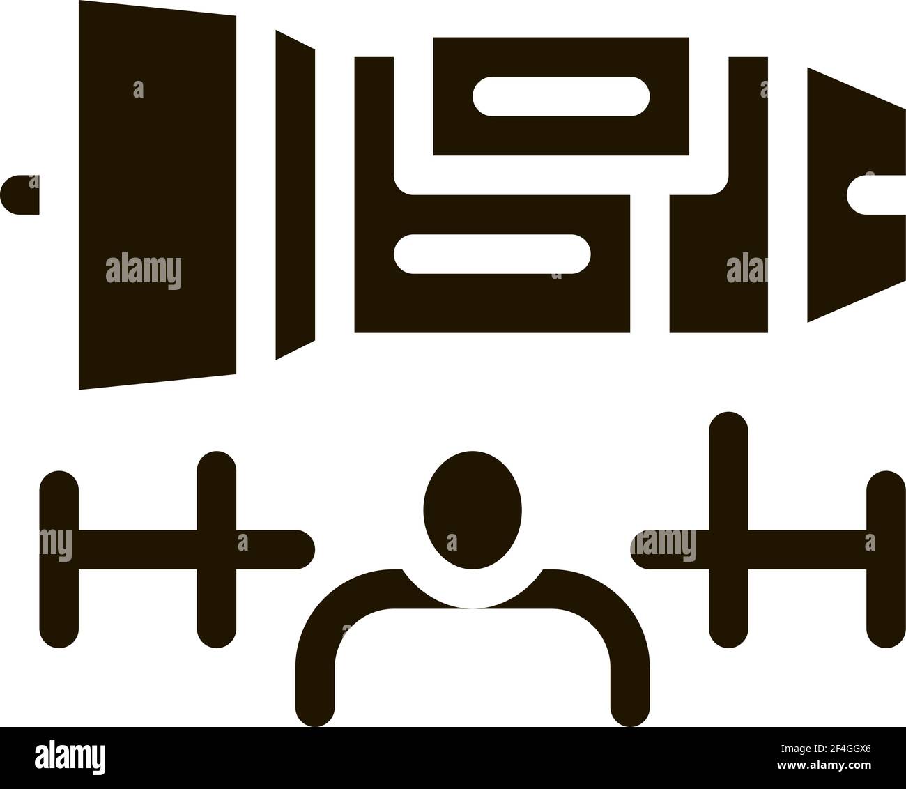 Engineer Engine Icon Vector Glyph Illustration Stock Vector Image & Art ...