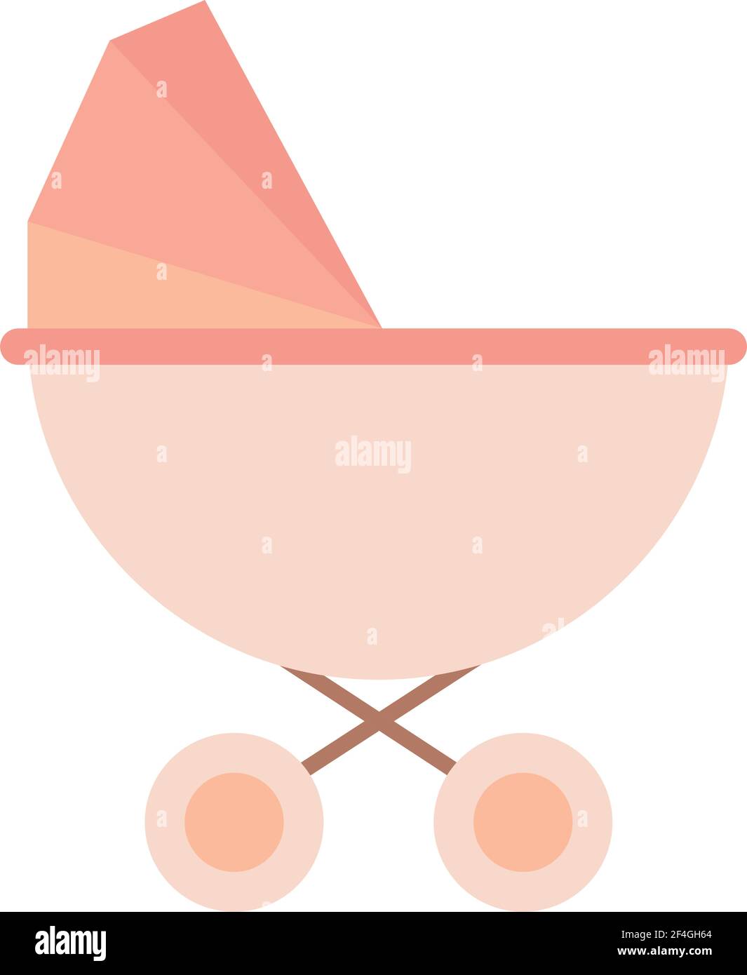 Pram baby icon cartoon Cut Out Stock Images & Pictures - Alamy