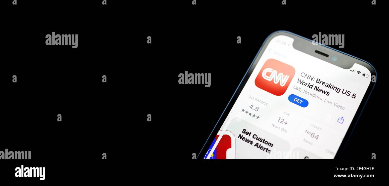 Cnn banner hi-res stock photography and images - Alamy