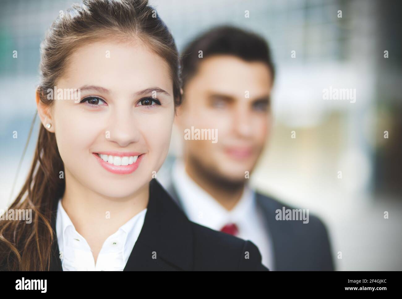 Business partners outdoor Stock Photo - Alamy