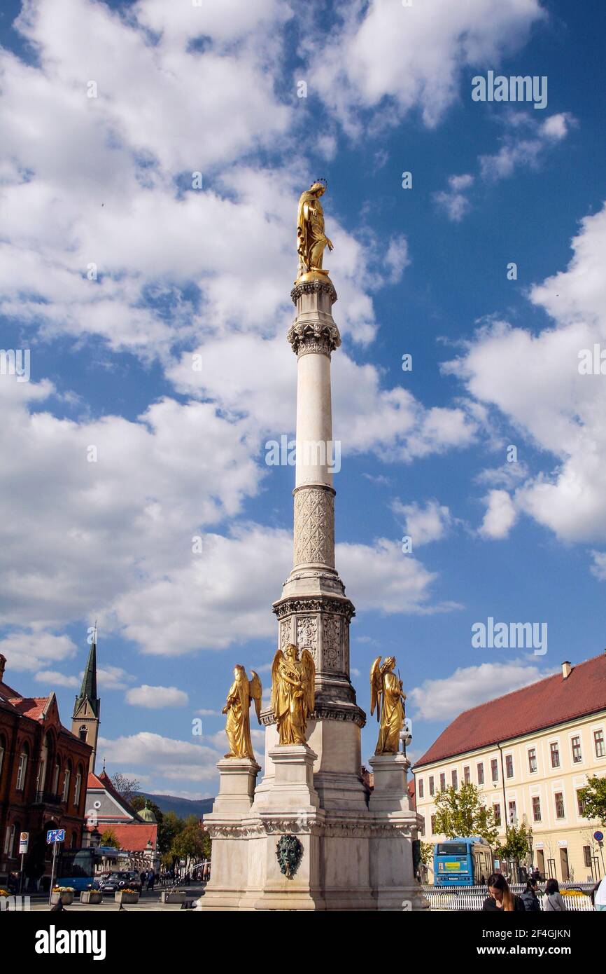 Zagreb, Croatia, Republika Hrvatska, Europe. Kaptol Square, The ...