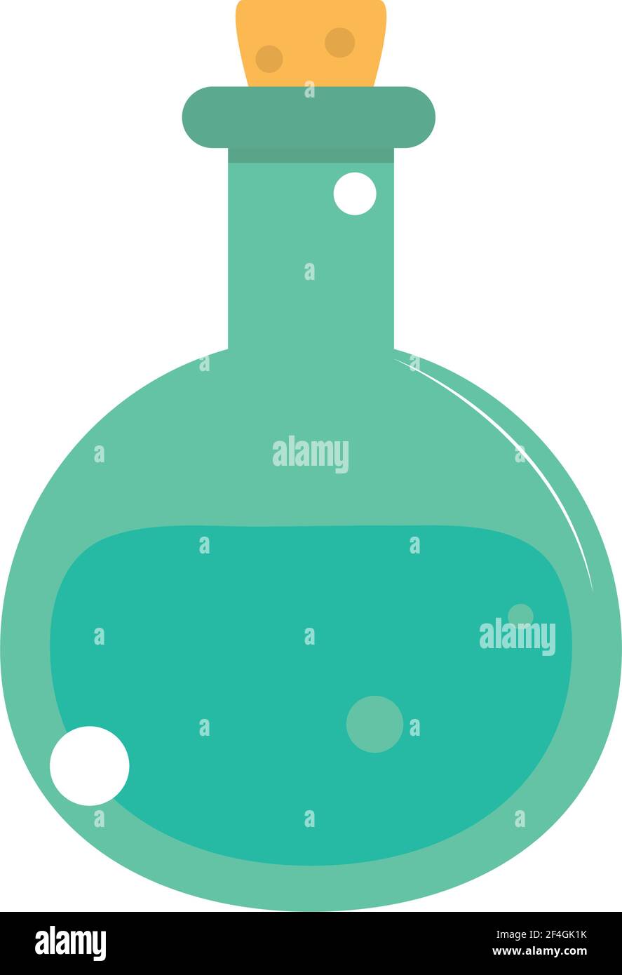 spell liquid bottle icon isolated Stock Vector Image & Art - Alamy