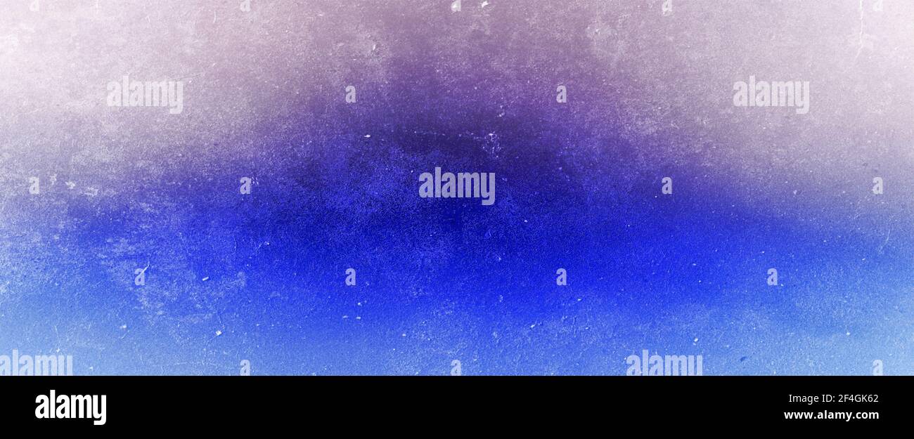 Elegant sapphire blue background with white hazy top border and dark ...