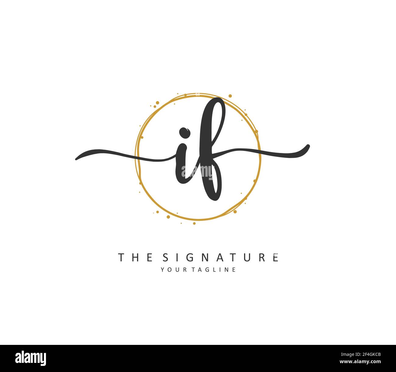 I signature Stock Vector Images - Alamy