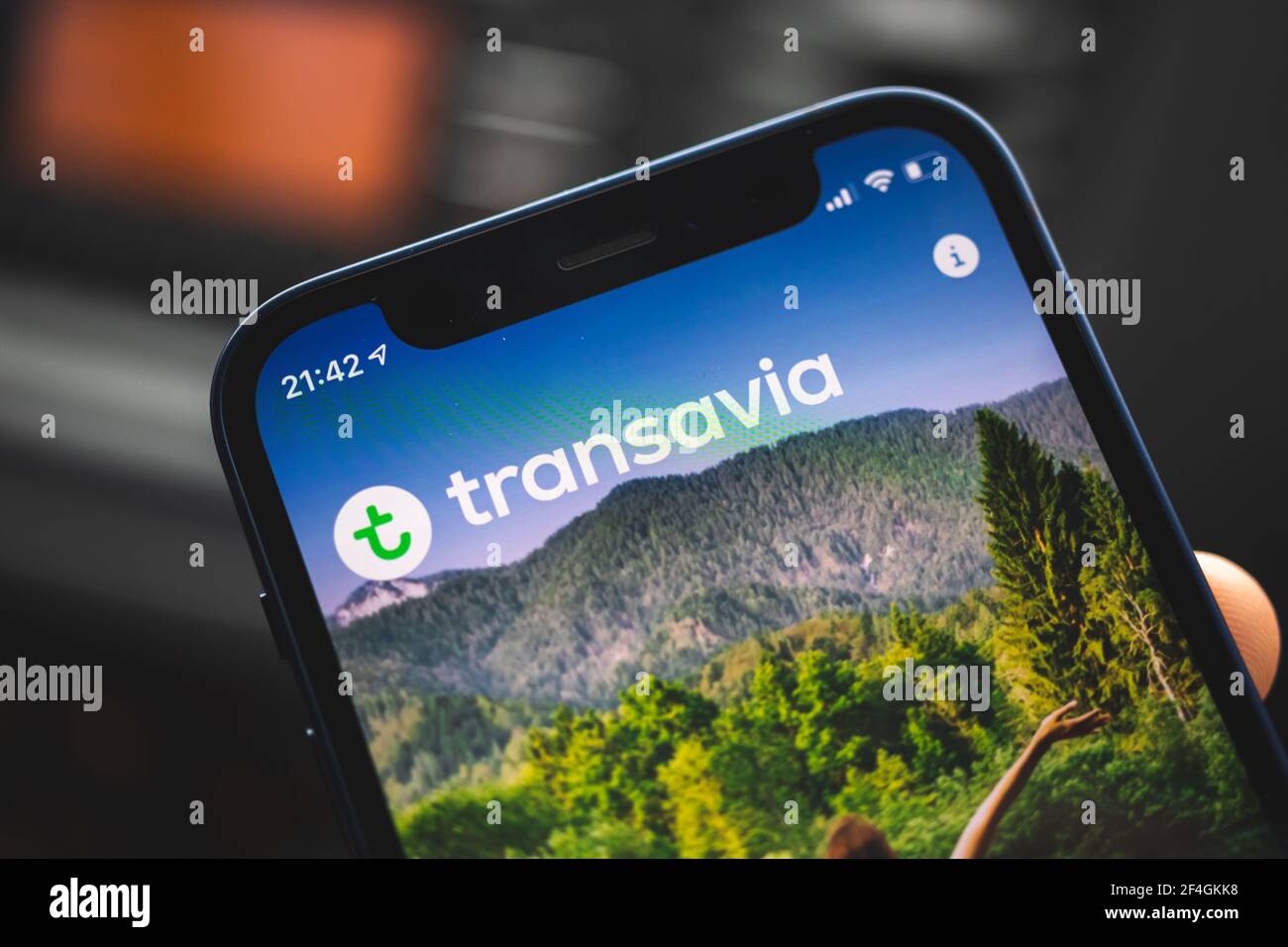 Transavia logo hi-res stock photography and images - Alamy
