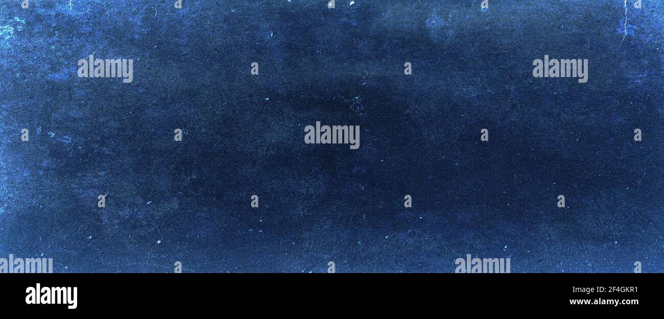 Elegant sapphire blue background with white hazy top border and dark ...