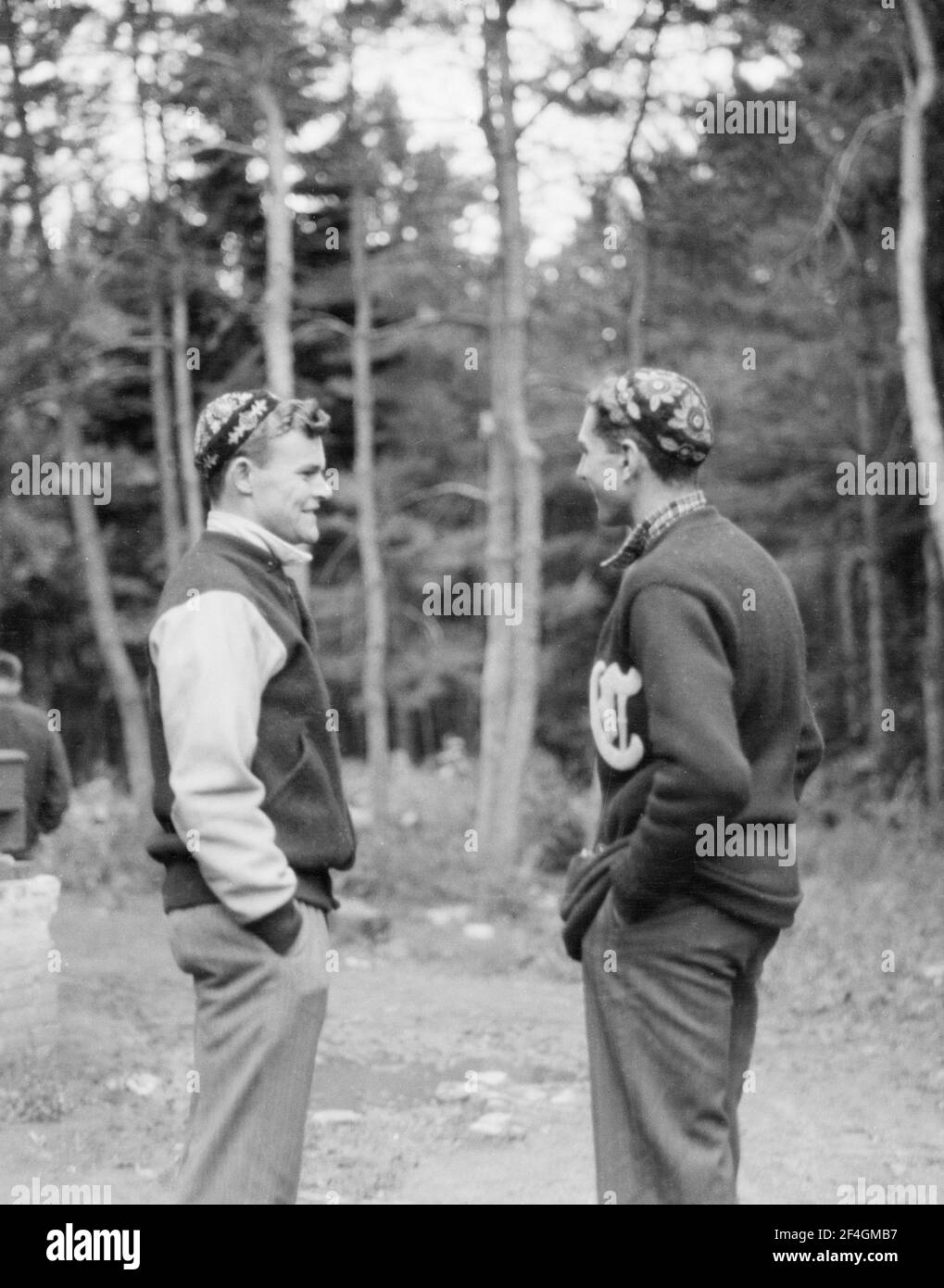 Two men talking, Russia,1931. From the Sidney D. Gamble photographs ...