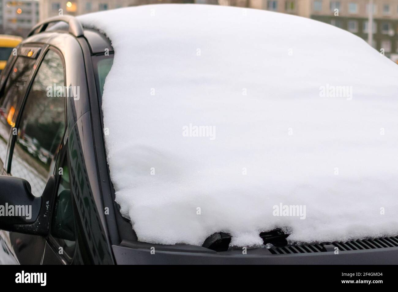 Car windshield road hi-res stock photography and images - Alamy
