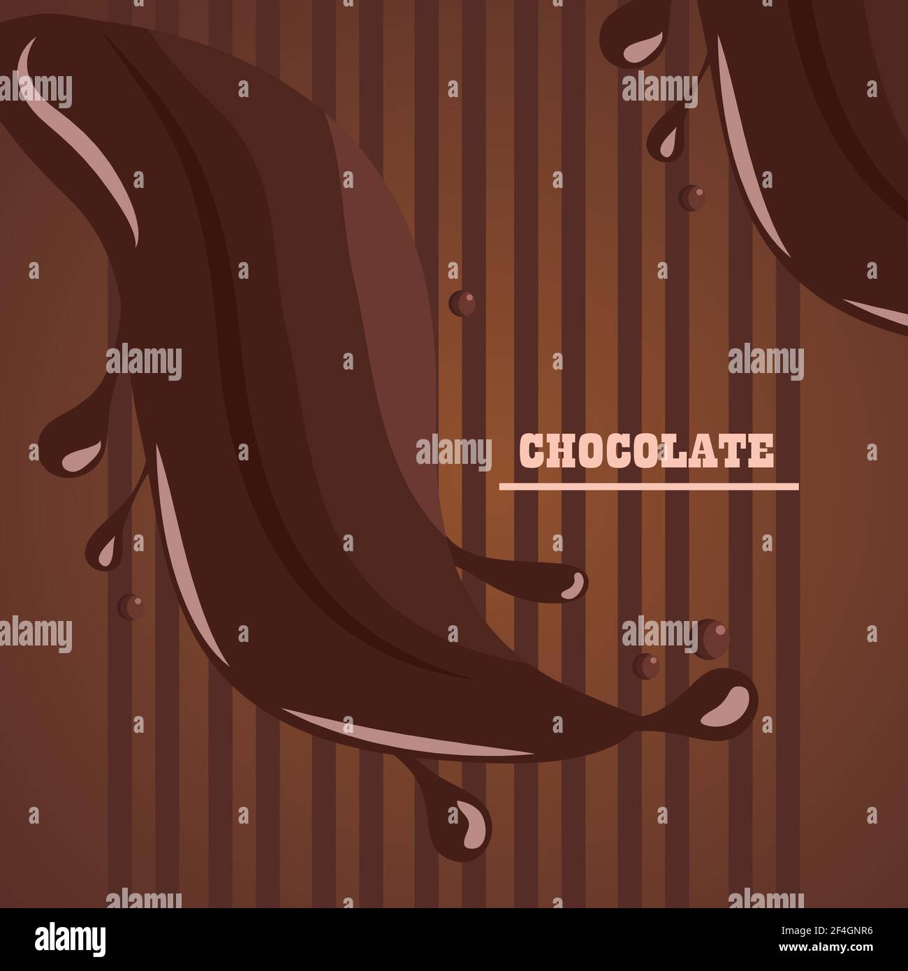 Chocolate Colour Background Design