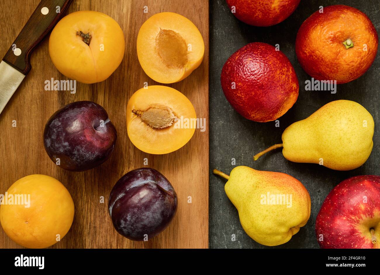Orange plums hi-res stock photography and images - Alamy