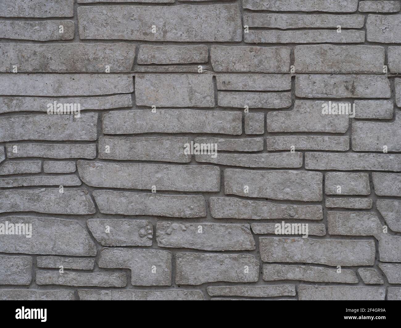 Grey beige concrete block tile wall structure background Stock Photo ...