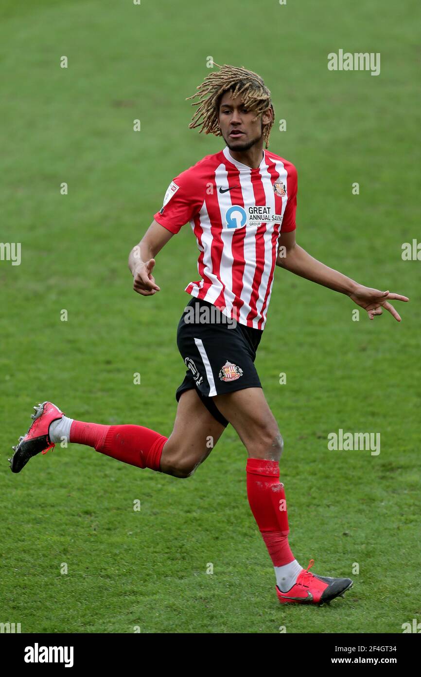 Sunderland's Dion Sanderson during the Sky Bet League One match at the ...