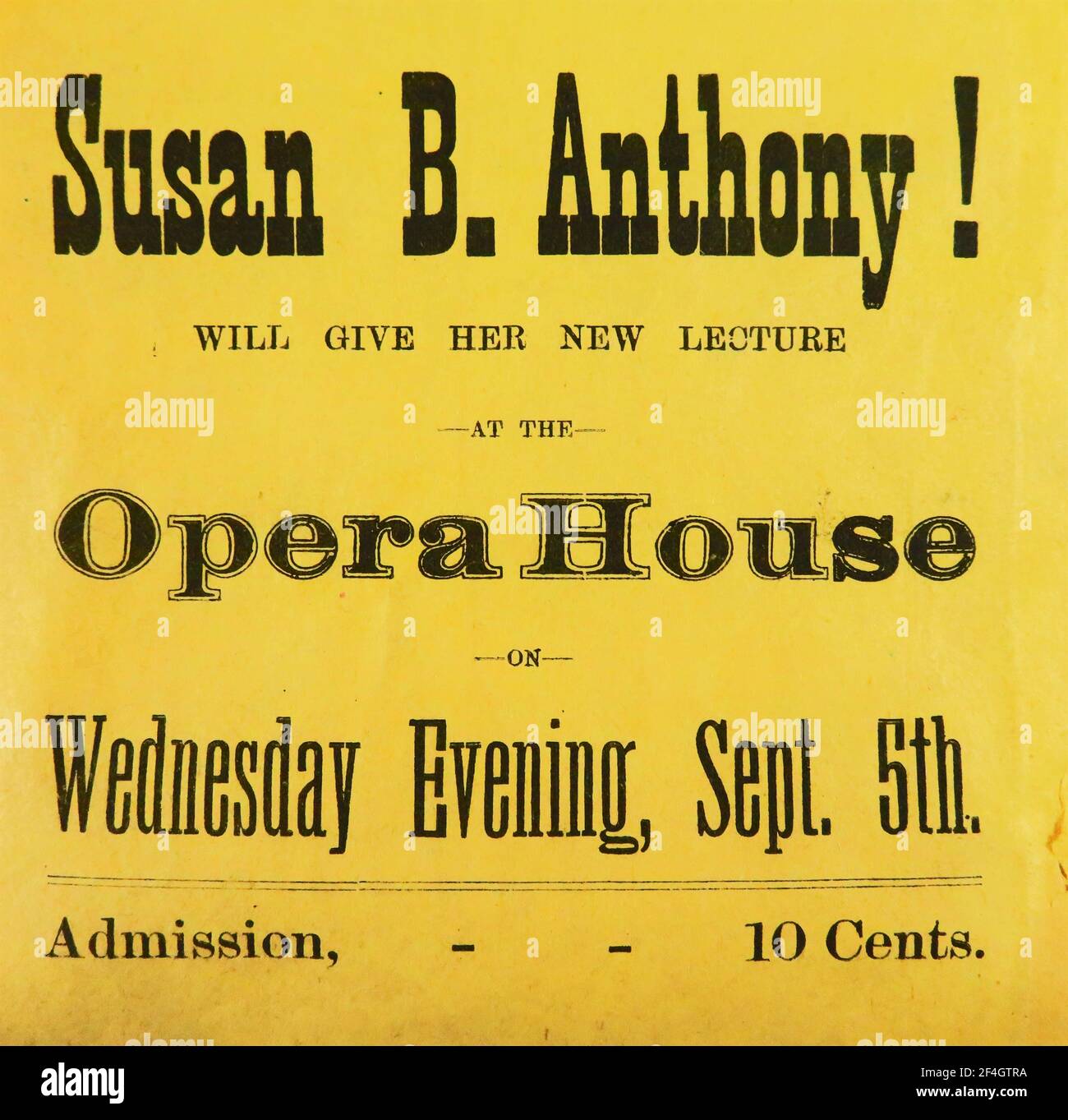 Susan b anthony hi-res stock photography and images - Alamy