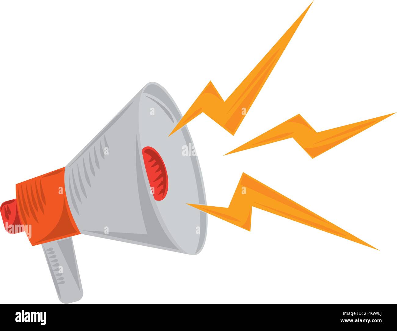 marketing megaphone advertising icon isolated Stock Vector Image & Art ...