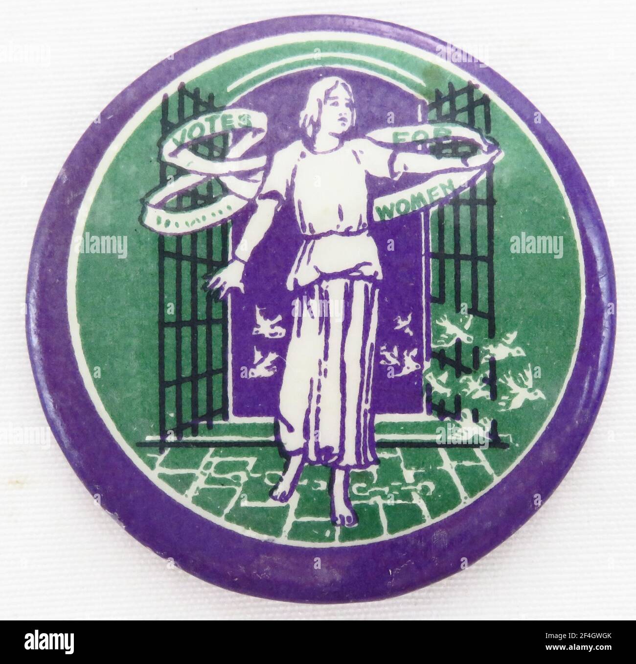 Suffrage badge hi-res stock photography and images - Alamy