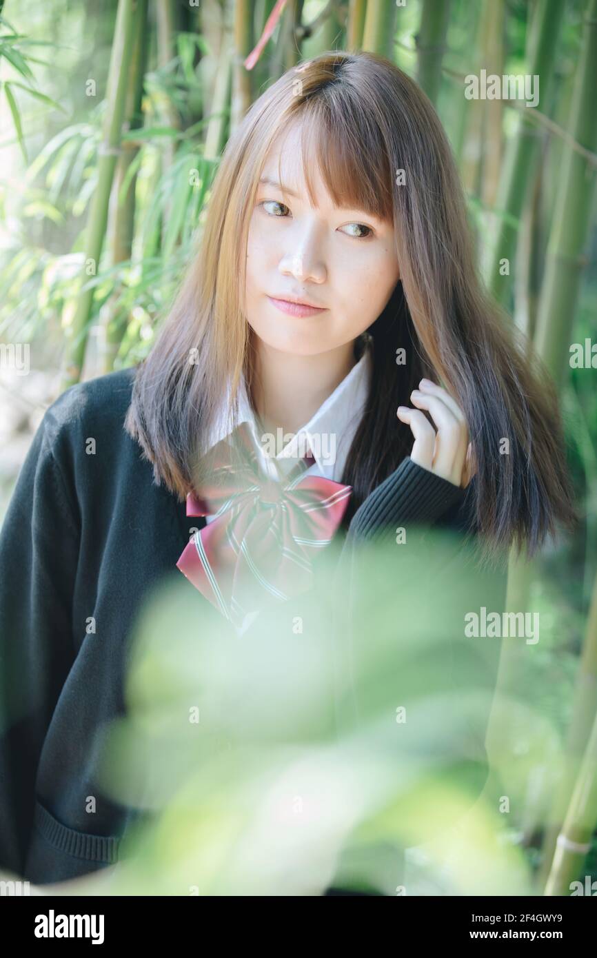 Japanses Teen Female Faces