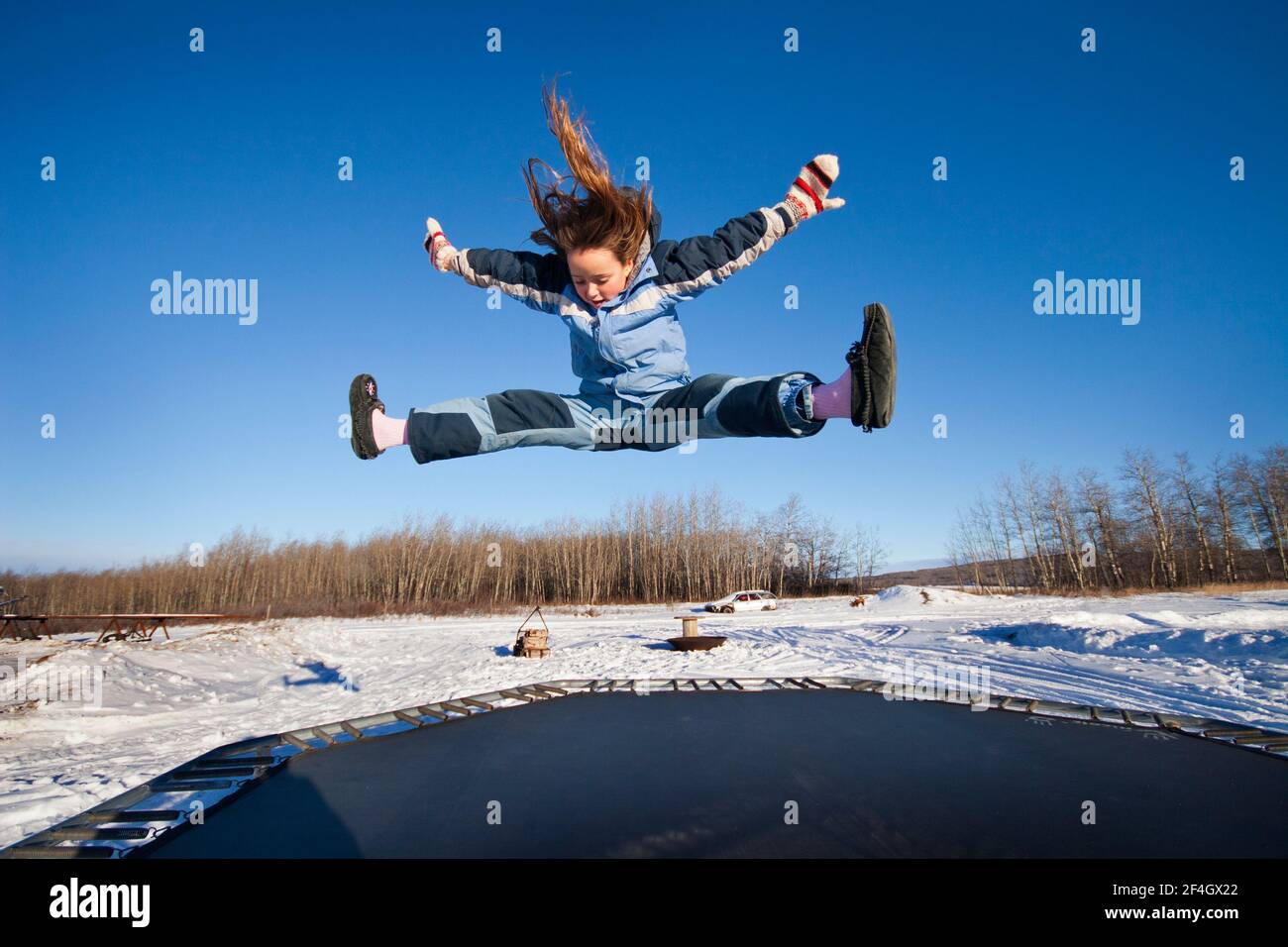Child high jump hi-res stock photography and images - Alamy