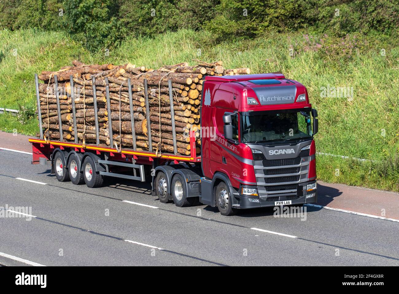 Transporting sustainable timber hi-res stock photography and images - Alamy