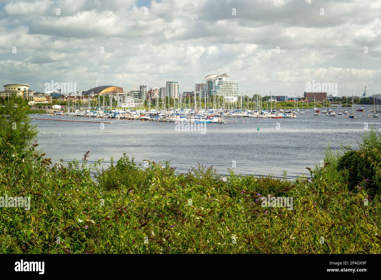 Cardiff Bay is located in the south of Cardiff, the capital of Wales ...