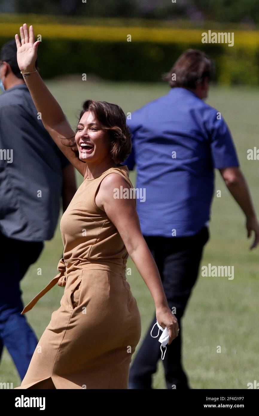 Michelle Bolsonaro High Resolution Stock Photography and Images - Alamy