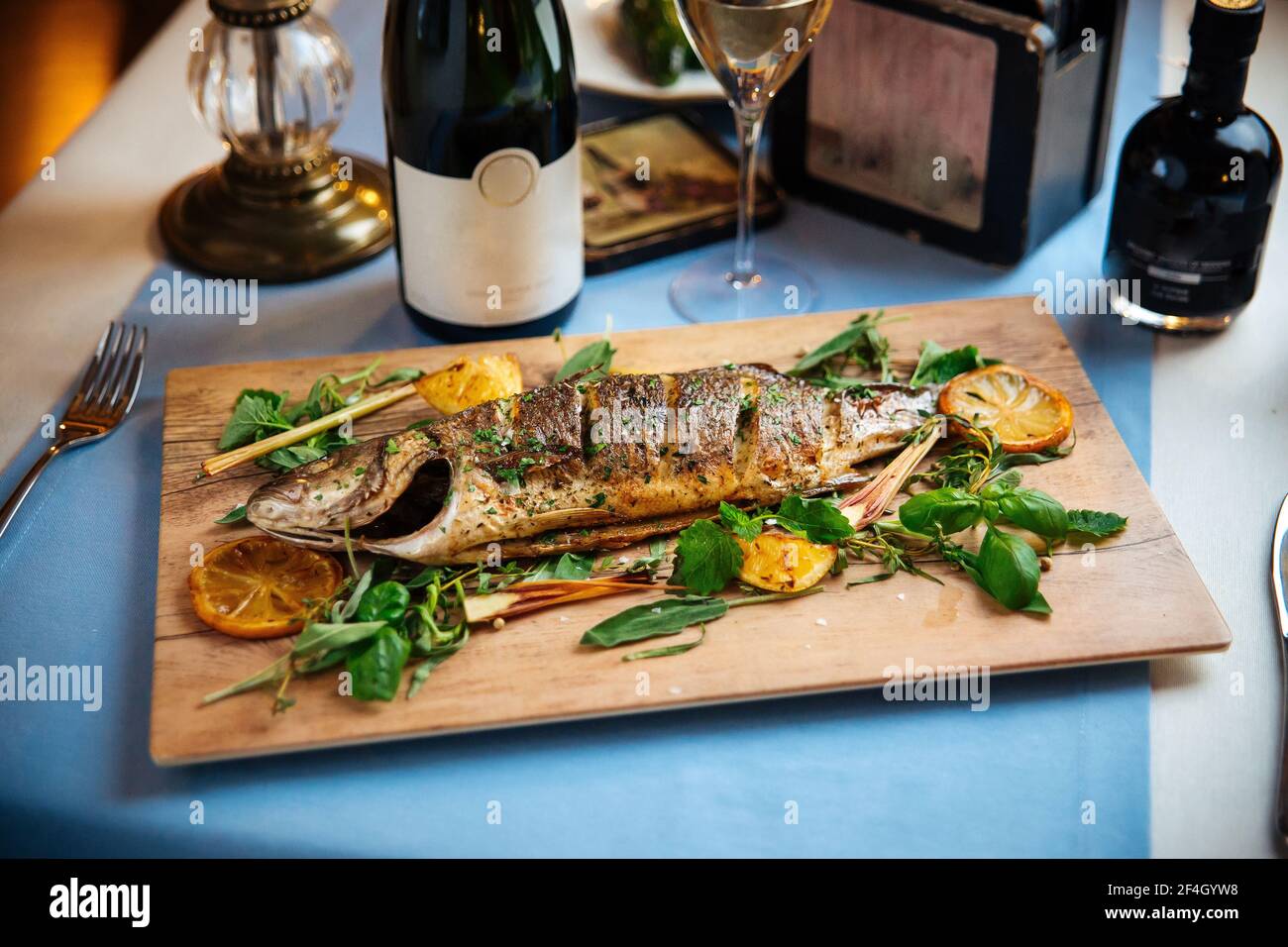 Gourmet fish hi-res stock photography and images - Alamy