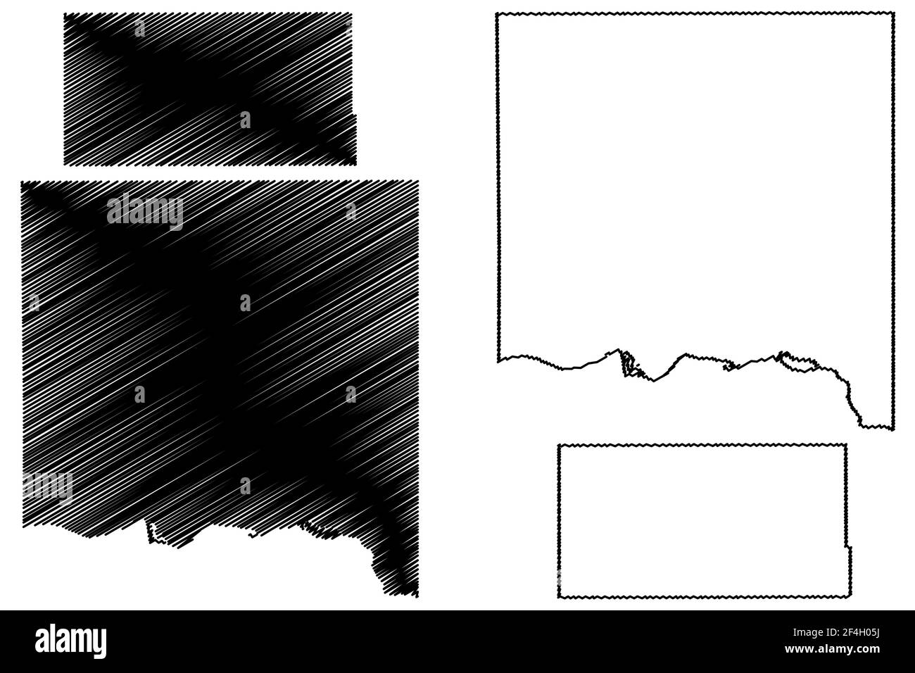 Yankton and Todd County, State of South Dakota (U.S. county, United ...