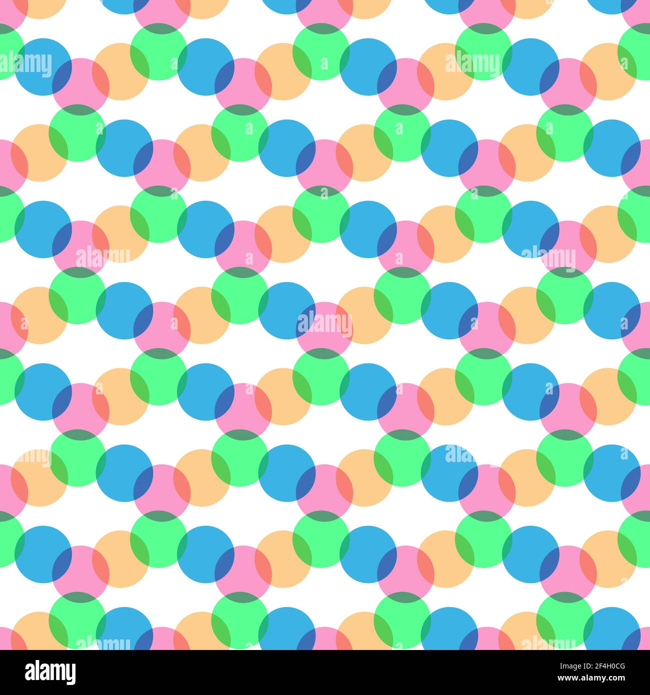 Seamless color geometric circle pattern for texture, textiles ...