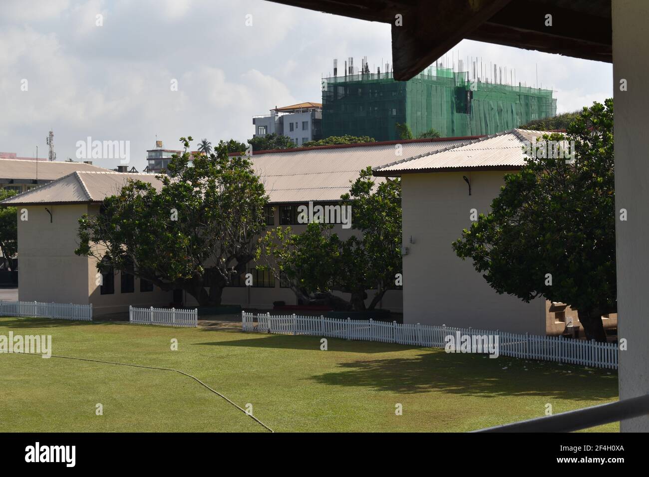 Picturistic school cricket ground. St. Thomas College, Mt. Lavinia ...
