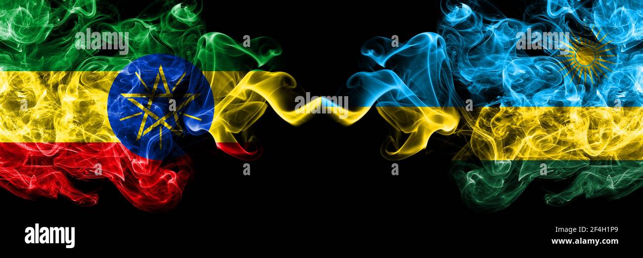 Ethiopia rwanda flag waving hi-res stock photography and images - Alamy