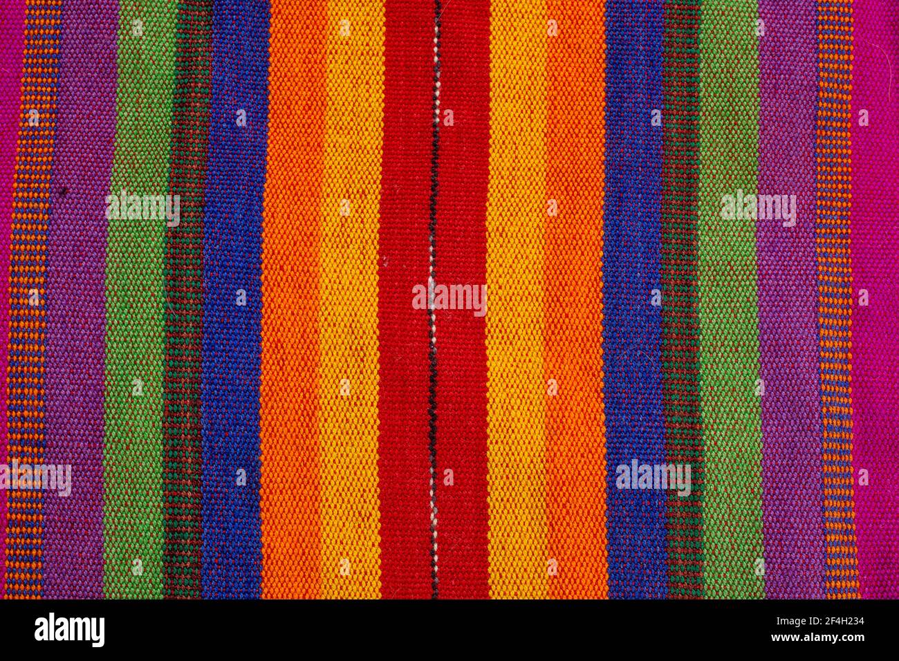 Closeup texture and pattern of colorful Maya tribe from Guatemala ...