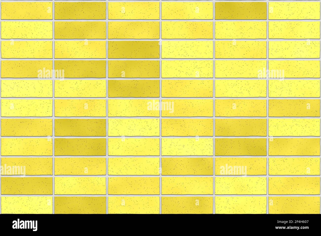 Multiple bricks with different shades of yellow and white lines, can be ...