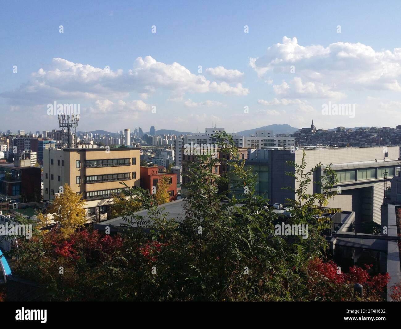Street level view hi-res stock photography and images - Alamy