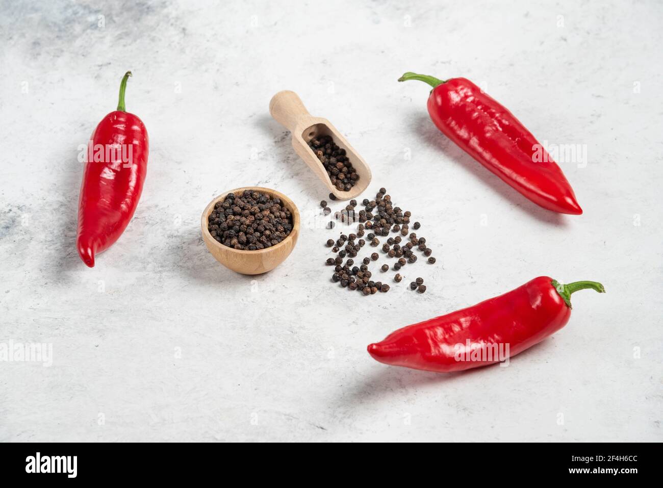 Red pepper grains hi-res stock photography and images - Alamy