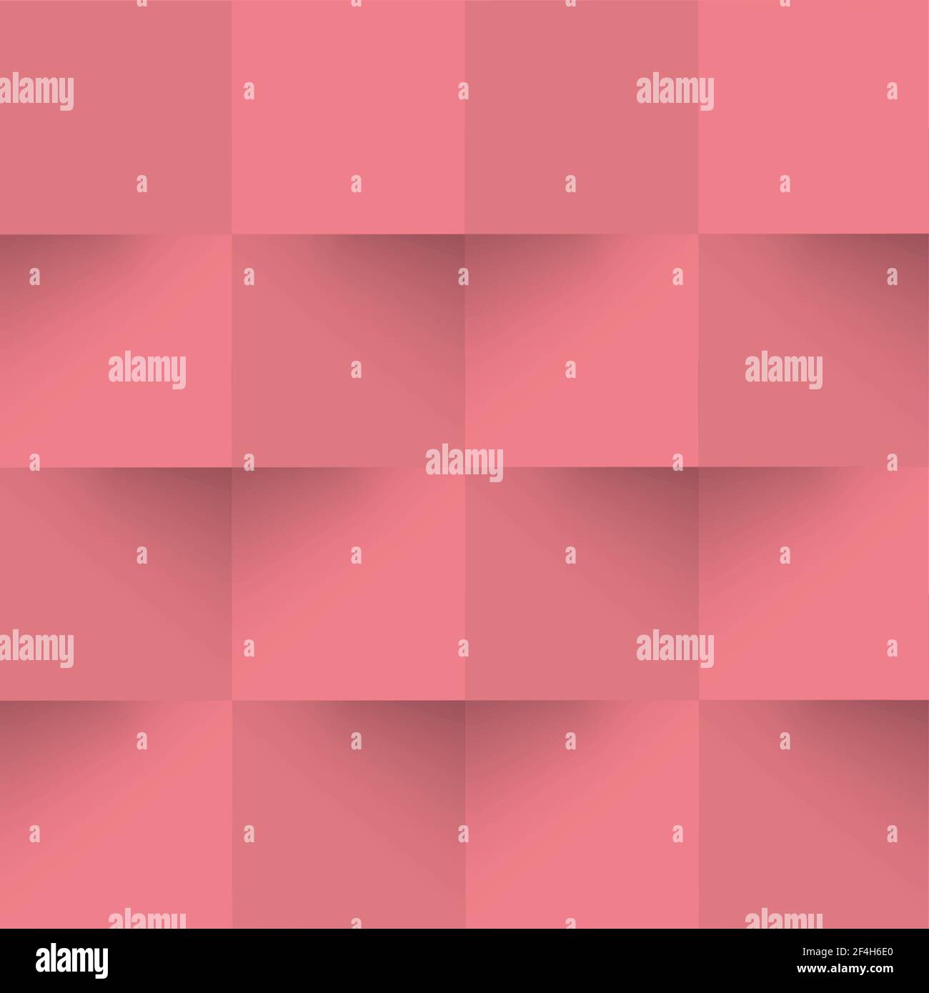 Abstract red background, web template, squares with shadow - Vector ...