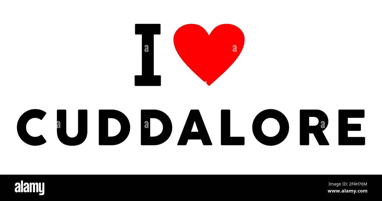 I love Cuddalore city like heart travel tourism symbol Stock Photo - Alamy