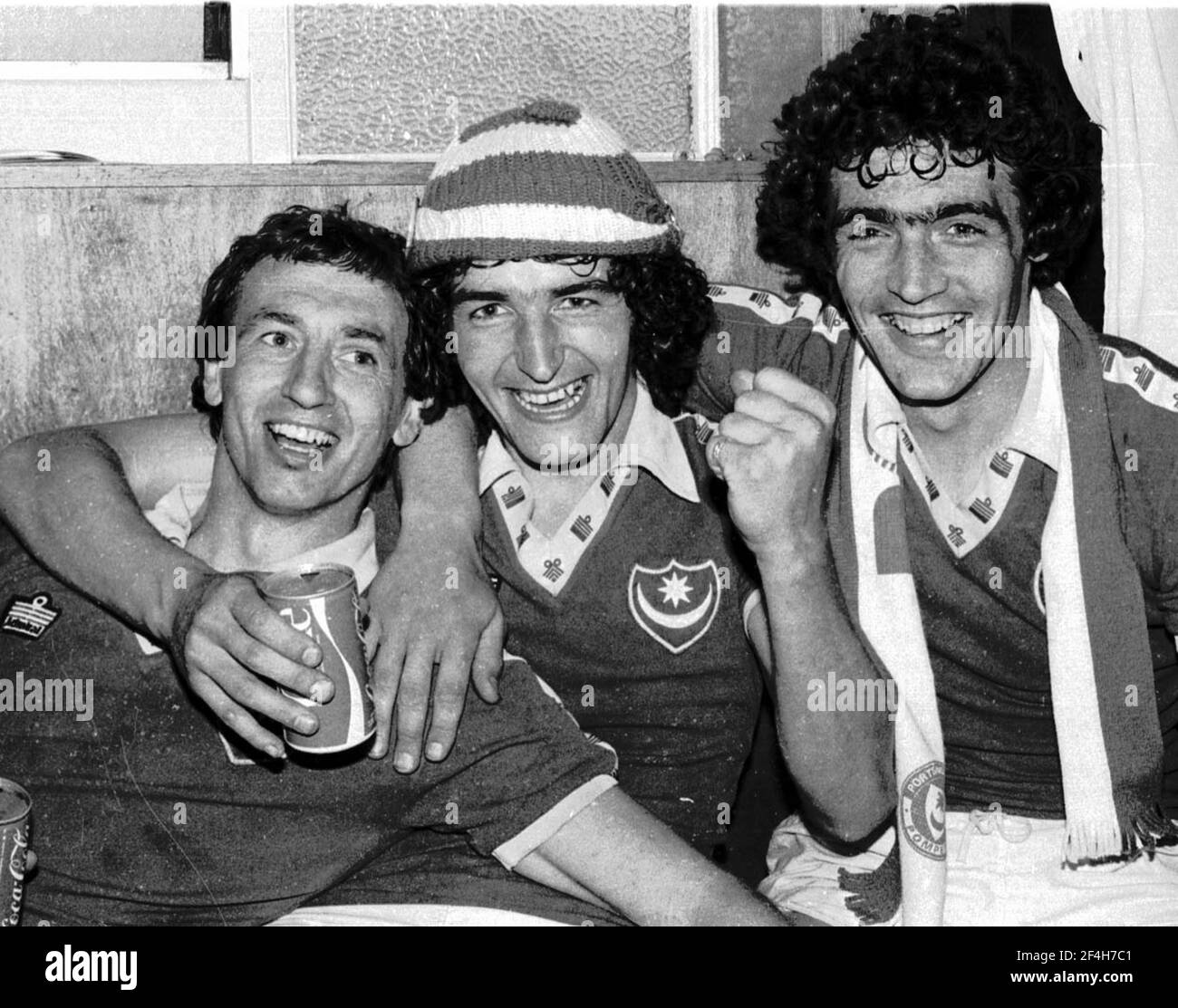 PORTSMOUTH FC. POMPEY. STEVE DAVEY, JEFF HEMMERMAN AND STEVE PERRIN ...