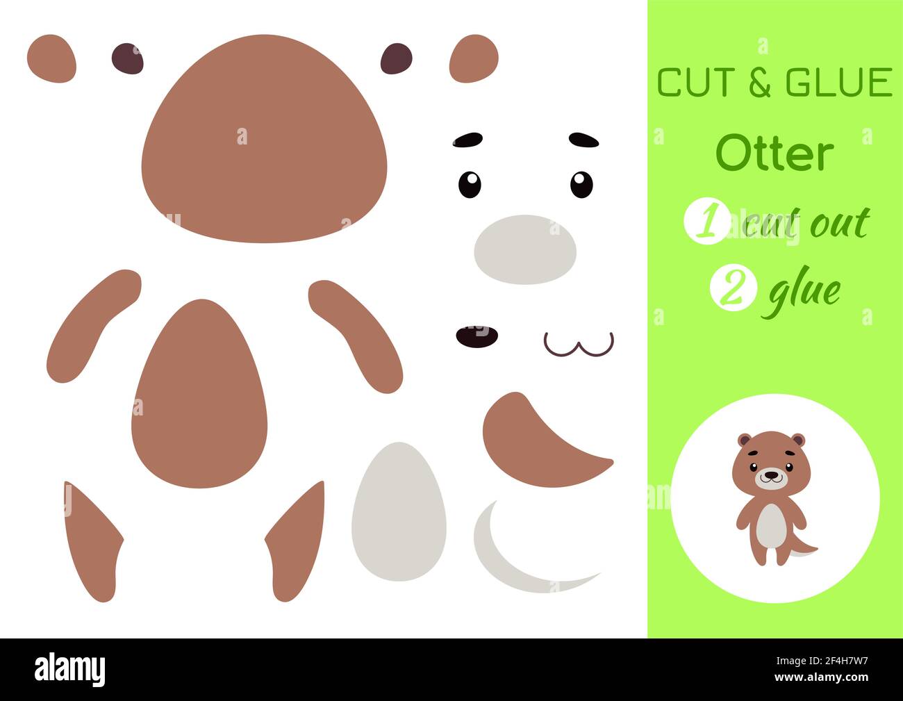 Otter Crafts For Preschoolers
