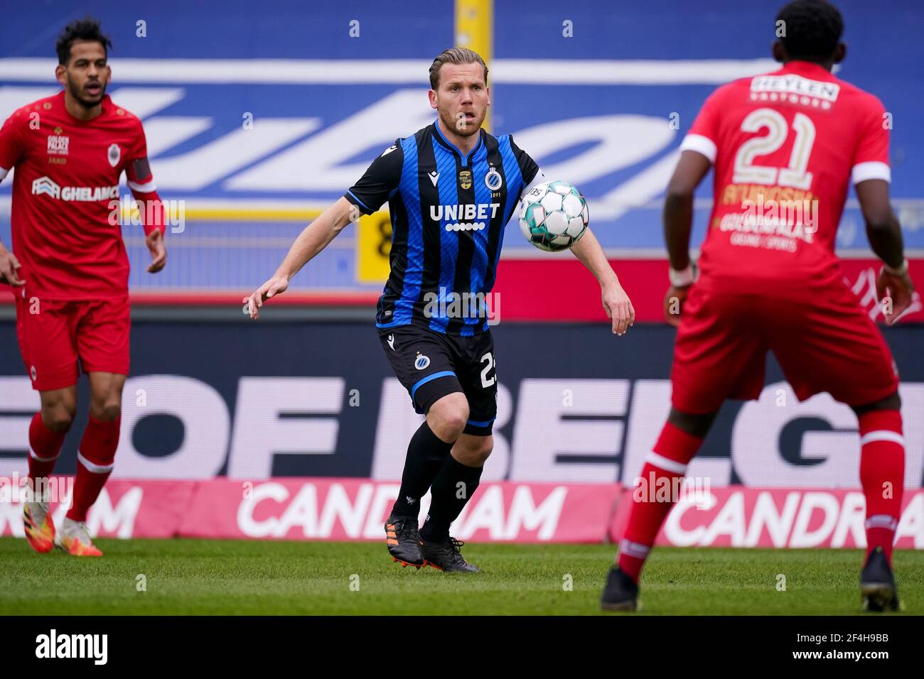 21-03-2021: Voetbal: Club Brugge v FC Antwerp: Brugge BRUGES, BELGIUM ...