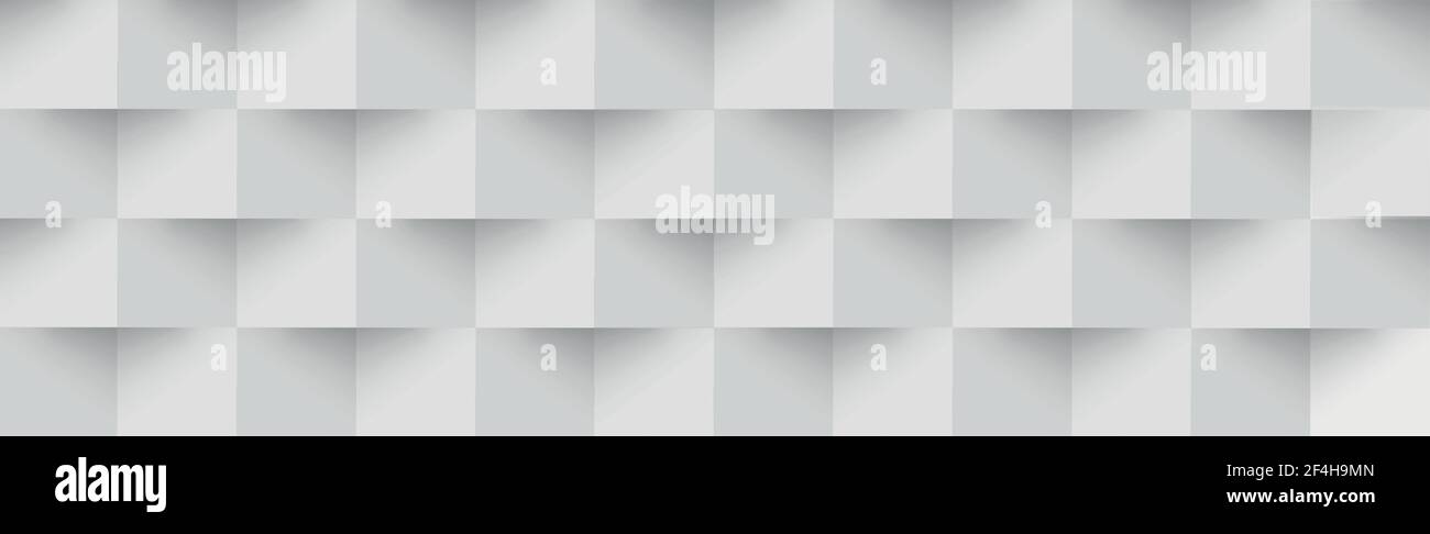 Abstract white background, web template, squares with shadow - Vector ...