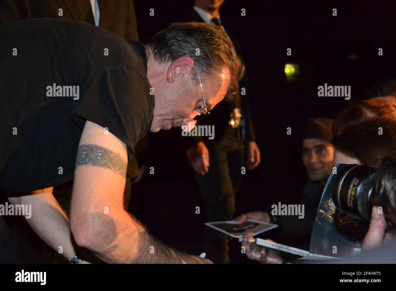 Tim Roth signing autographs at Champs-Elysees Film Festival in Paris ...