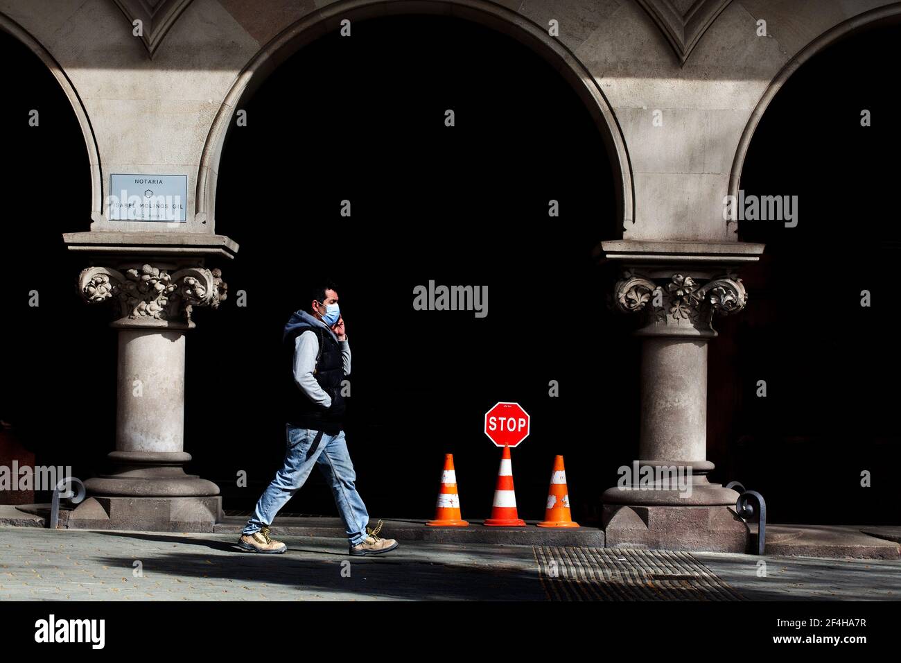 Sign barcelona hi-res stock photography and images - Alamy