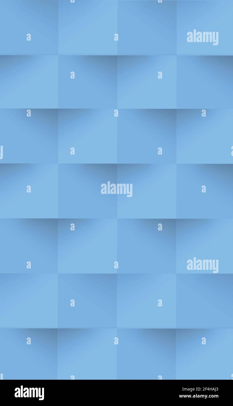 Abstract blue background, web template, squares with shadow - Vector ...