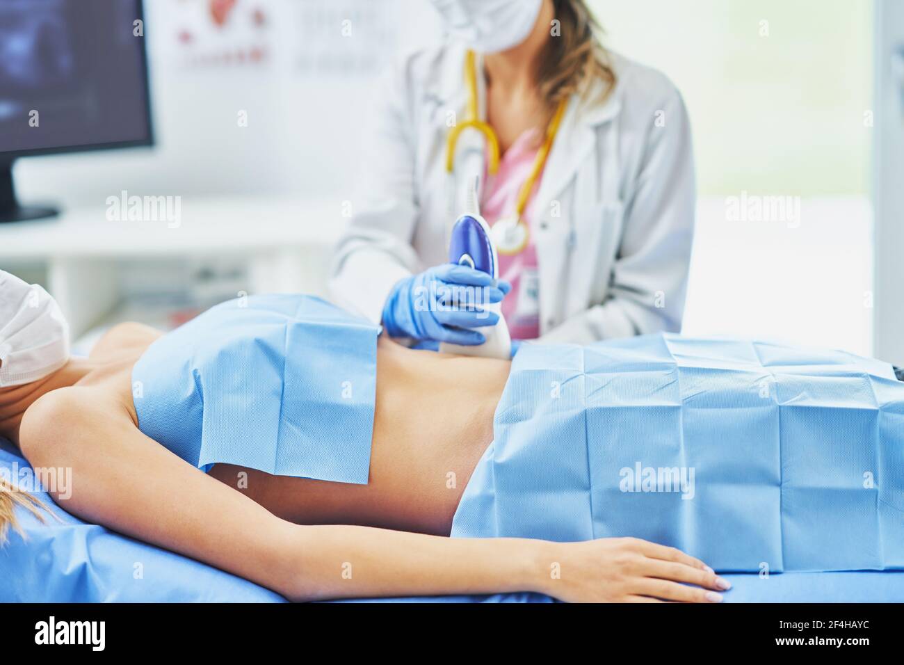 Abdomen ultrasound hi-res stock photography and images - Alamy