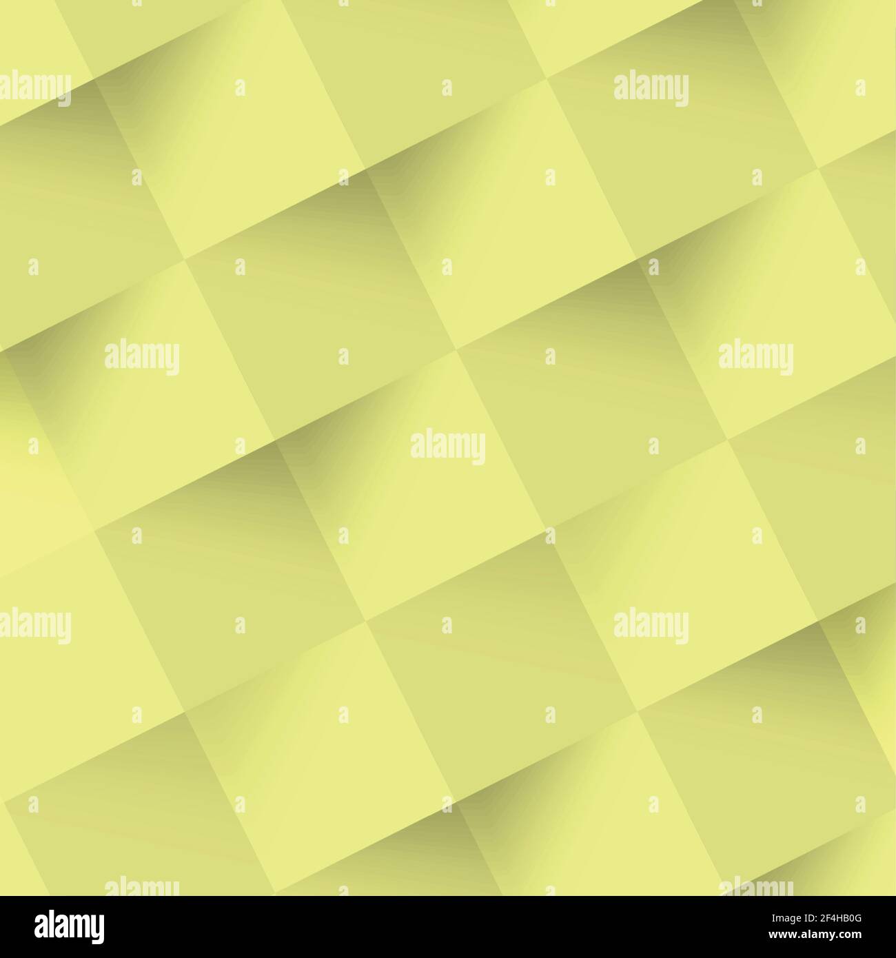 Abstract yellow background, web template, squares with shadow - Vector ...