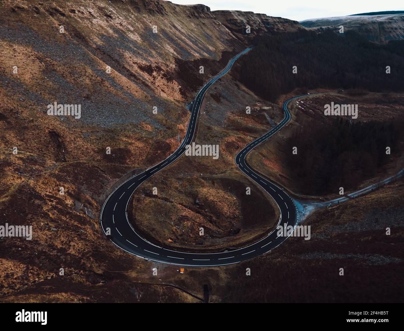 The Bwlch Mountain, Wales Stock Photo - Alamy