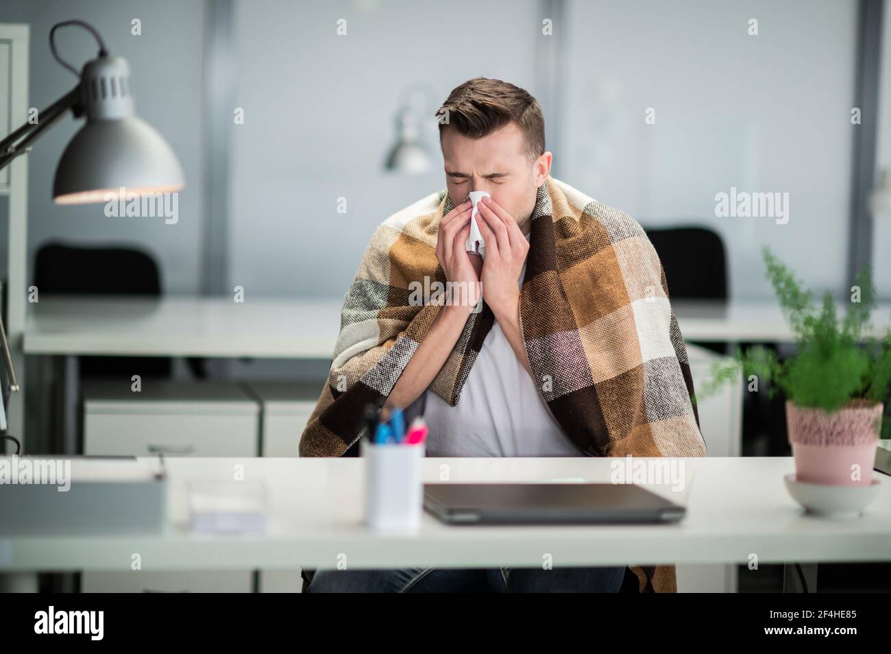 Sick man gets hi-res stock photography and images - Alamy