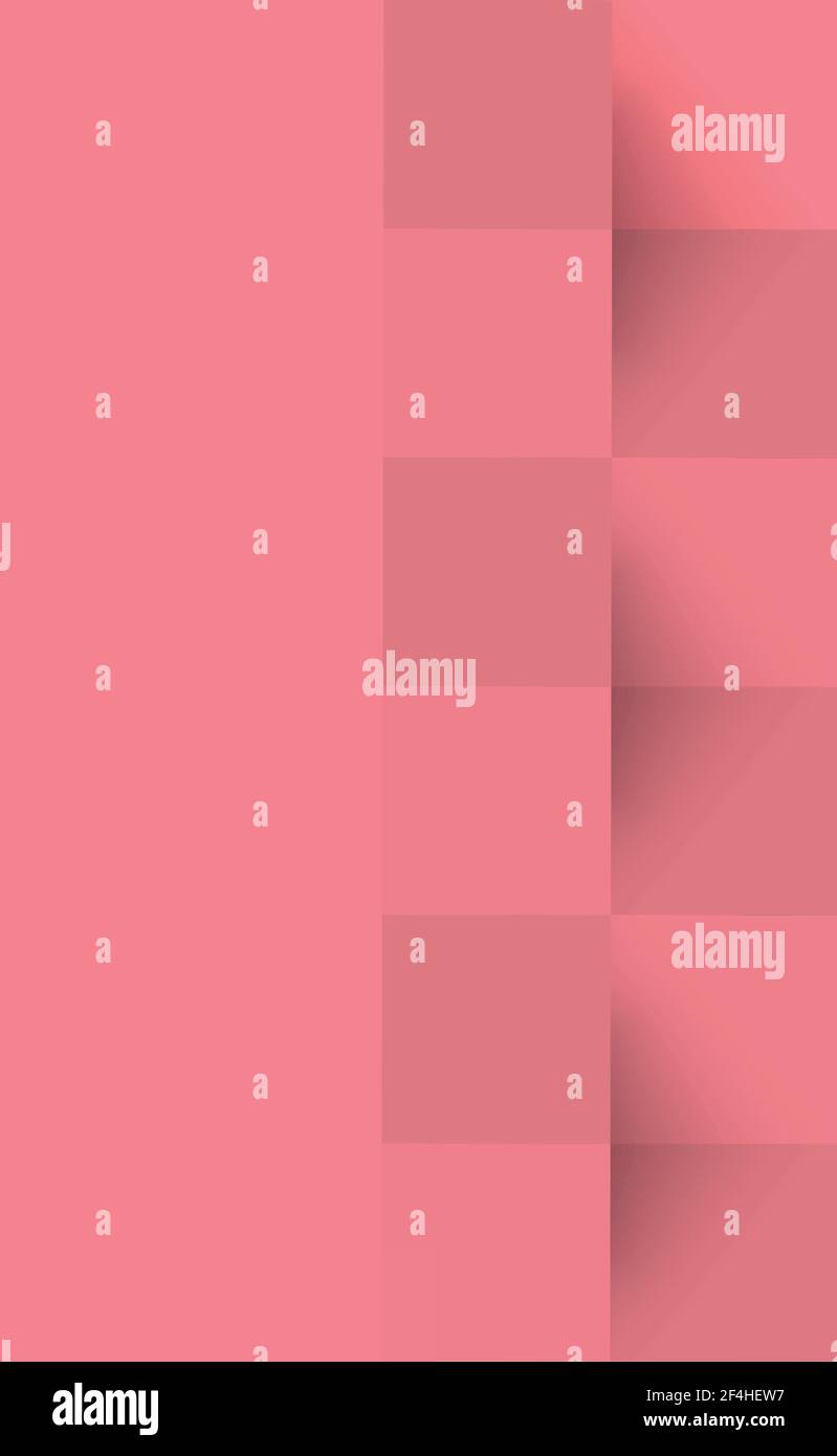 Abstract red background, web template, squares with shadow - Vector ...