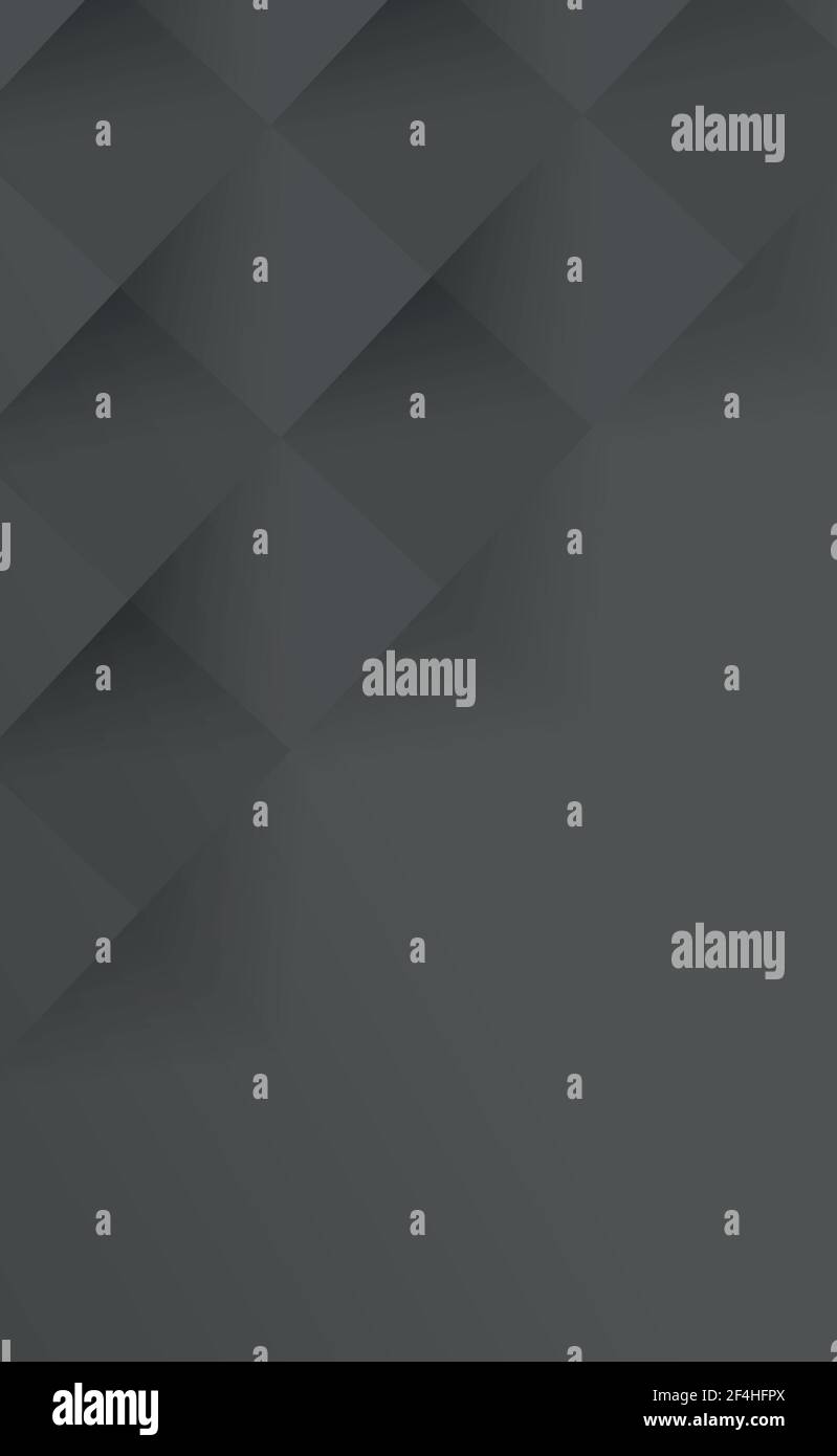 Abstract black background, web template, squares with shadow - Vector ...